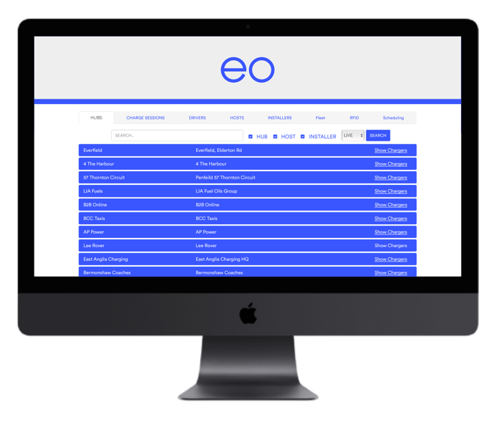 EO Charging - Electric Car Chargepoints